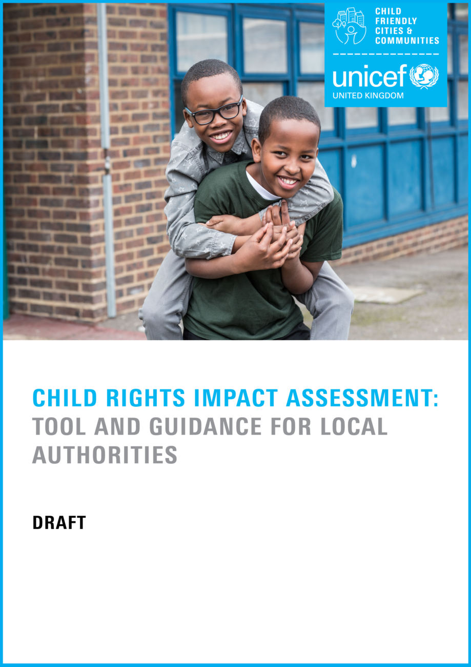 UNICEF UK_CRIA - Child Friendly Cities & Commuities