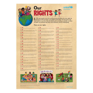 Our Rights Poster - Square - Rights Respecting Schools Award
