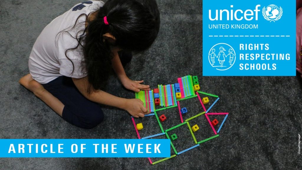 AoW cover image for web - Rights Respecting Schools Award