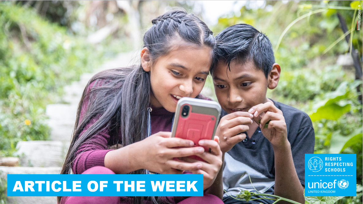 AoW_A16_Cover Image - Rights Respecting Schools Award