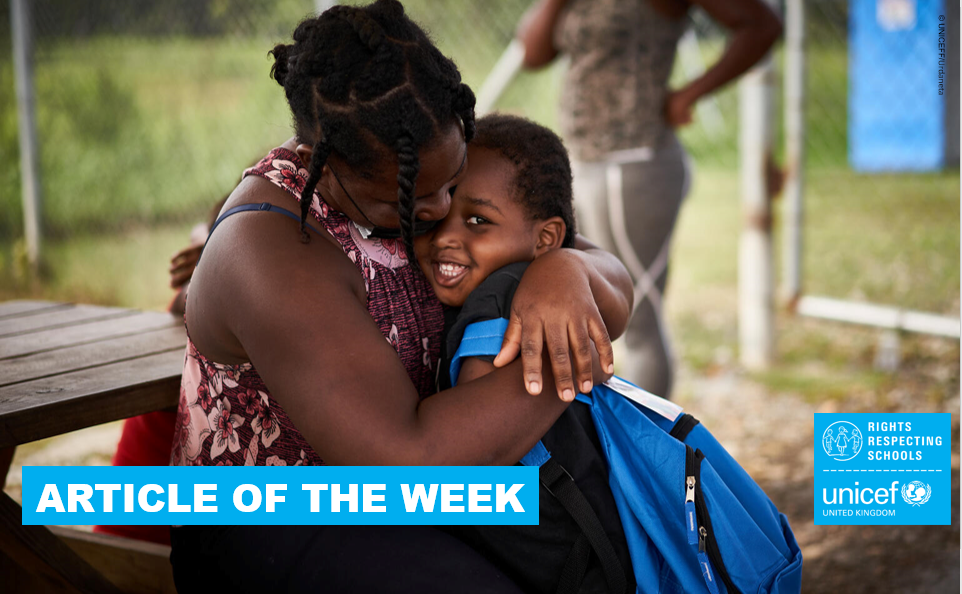 AoW 5 and 18 cover - Rights Respecting Schools Award