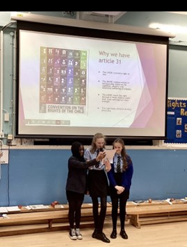 Knowetop Primary School - Participation - Rights Respecting Schools Award