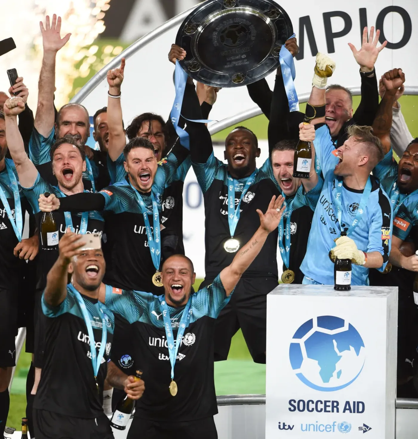 Unicef soccer aid charity football match store