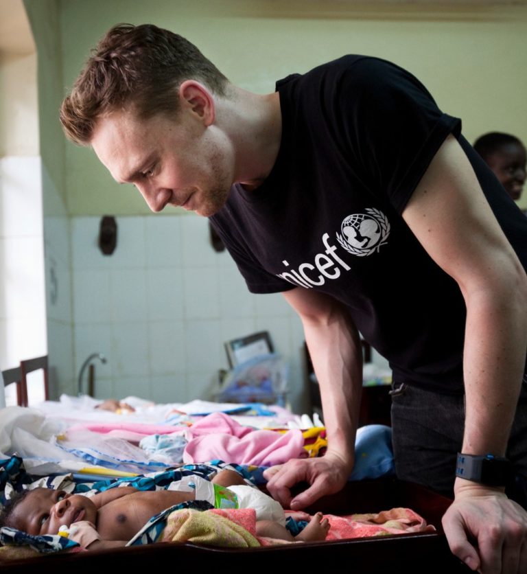 Tom Hiddleston, UNICEF UK Ambassador - UNICEF UK
